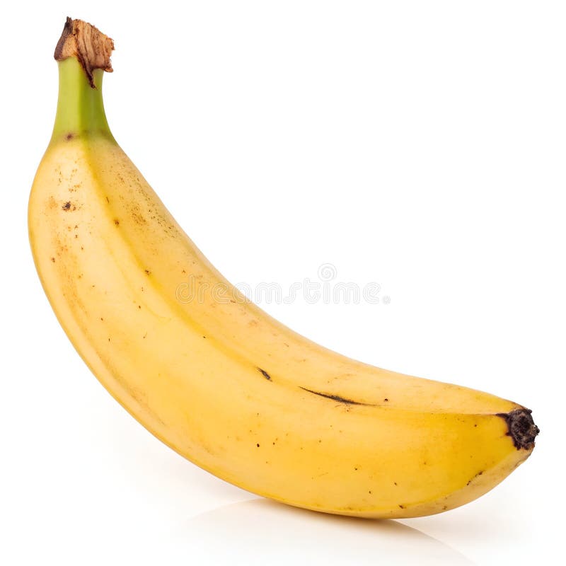 Banana Side View stock illustration. Illustration of fresh - 356347791