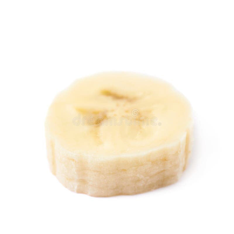 Banana slice isolated stock image. Image of piece, breakfast - 68560631