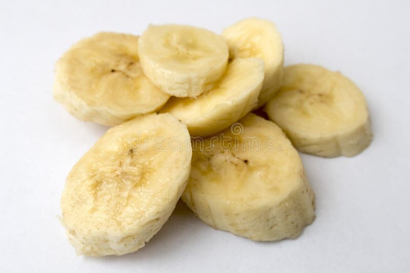 Banana slices stock image. Image of delicious, wallpaper - 106394505