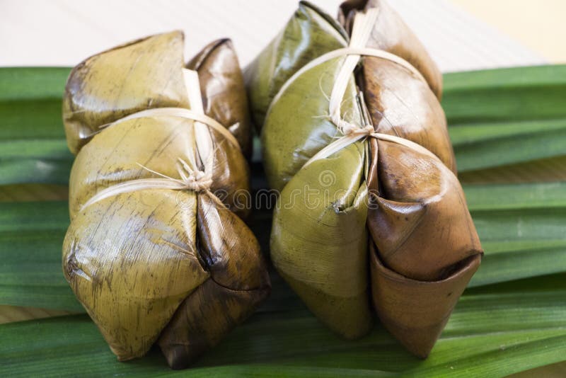 Banana sweets with rice stock photo. Image of rice, gelatin - 48812328