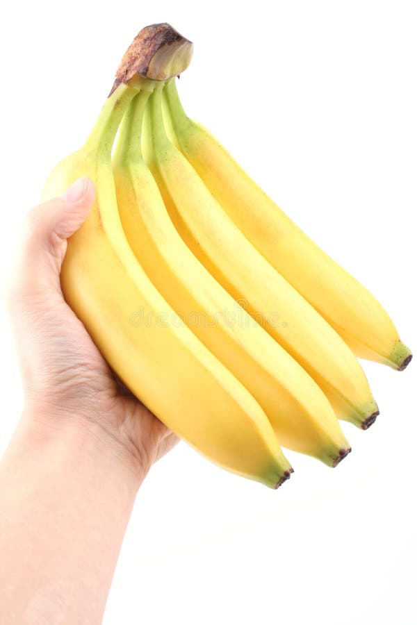 Bananas stock photo. Image of peel, hand, natural, fresh - 1332692