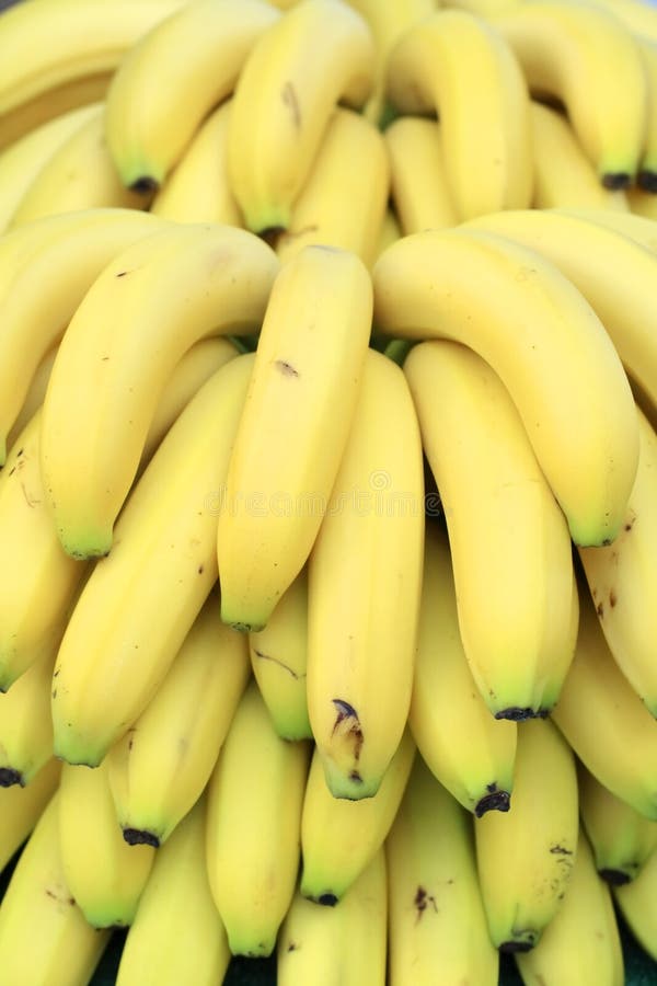 Bananas pile stock photo. Image of outside, close, food - 1271344