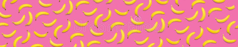 Bananas Creative Background. Pop Art Bananas Background. Tropical ...
