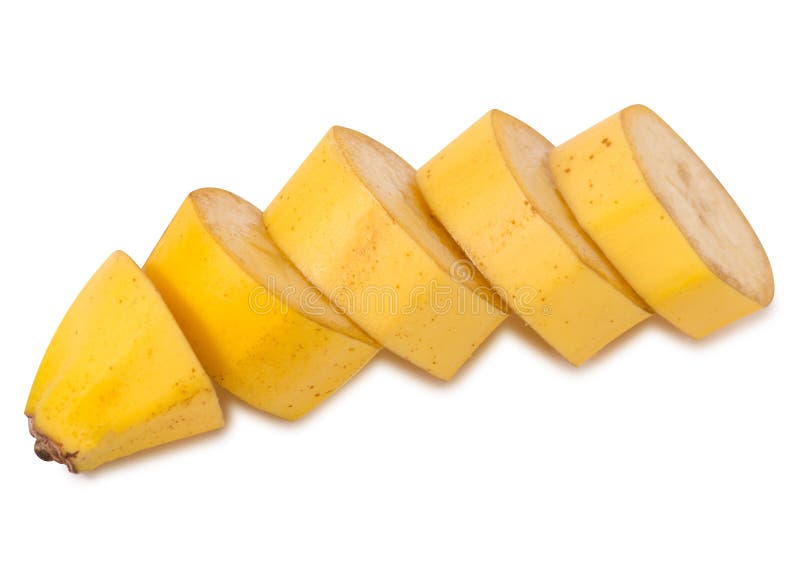 Bananas Cut into Pieces Pattern Stock Image - Image of nutrition, meals ...