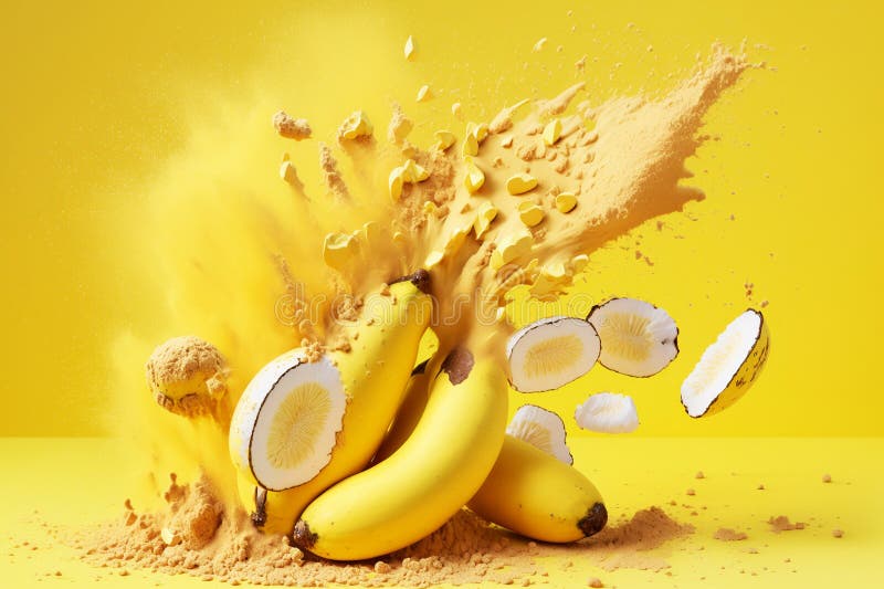 Bananas Explosion Stock Illustrations – 18 Bananas Explosion Stock ...