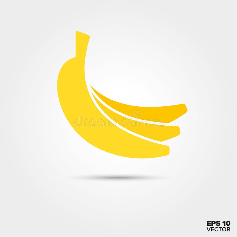 Bananas vector icon stock vector. Illustration of freshness - 147695413