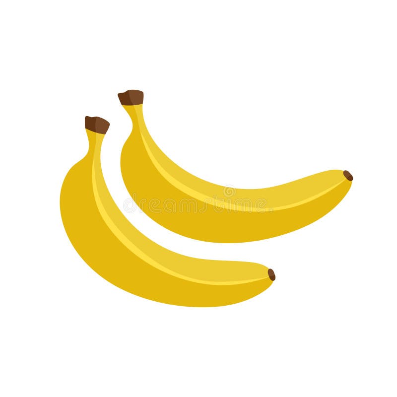 Bananas Vector Icon Color Illustration Stock Vector - Illustration of ...