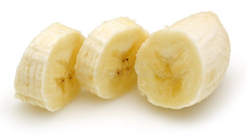 Banane coupée en tranches photo stock. Image du lifestyle - 58835288