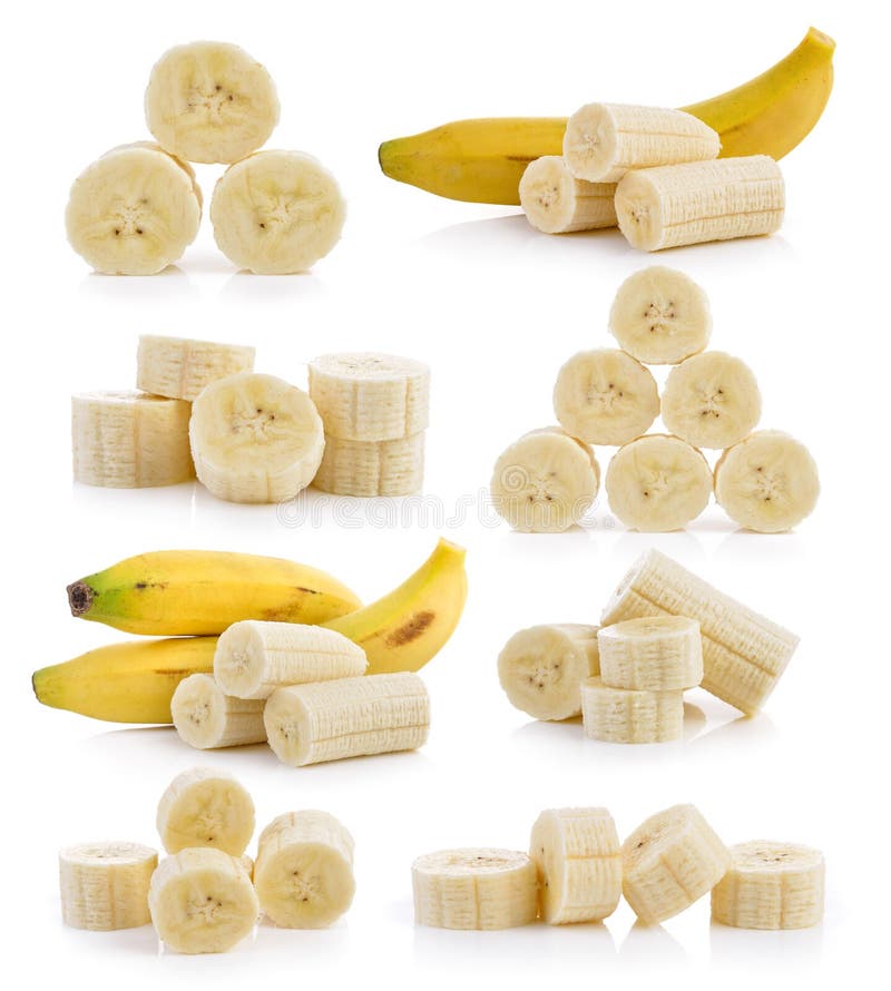 Banane de tranche image stock. Image du coupure, normal - 69809593