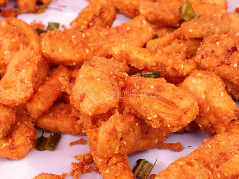 Banane frite photo stock. Image du repas, banane, frit - 5470312