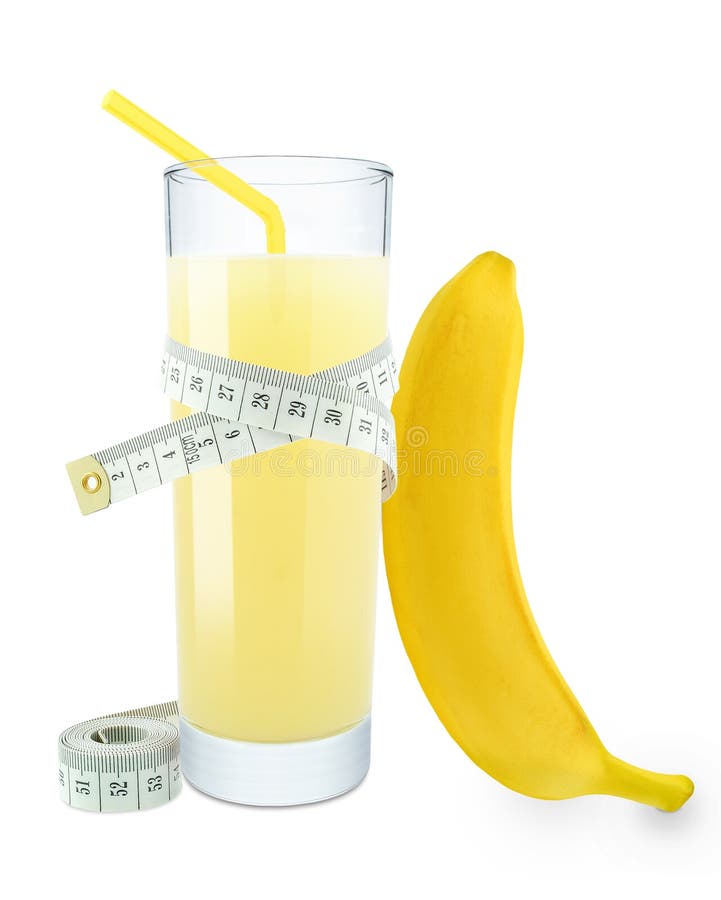 Bananensaft stockbild. Bild von nahrung, exotisch, gesund - 39103855
