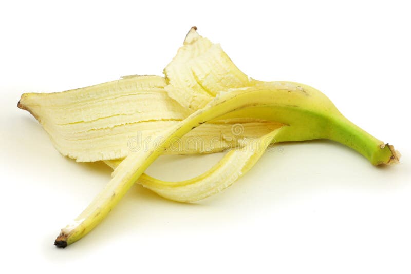 Bananenschale stockfoto. Bild von abfall, früchte, rutschen - 16649790