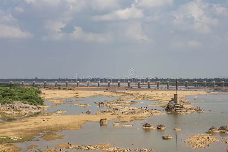 Banas River Bridge Tonk, Rajasthan,india Stock Photo - Image of ...