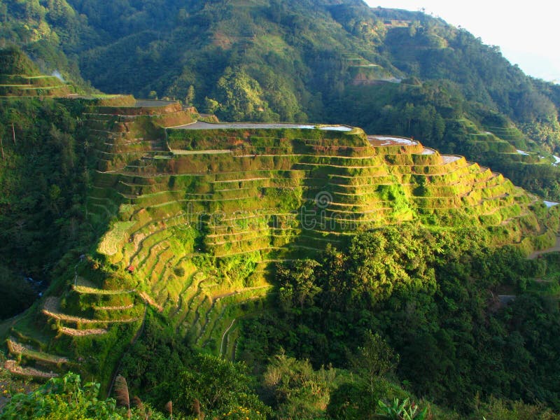 Banaue Rice Terraces 2 stock image. Image of fields, mountain - 2513753