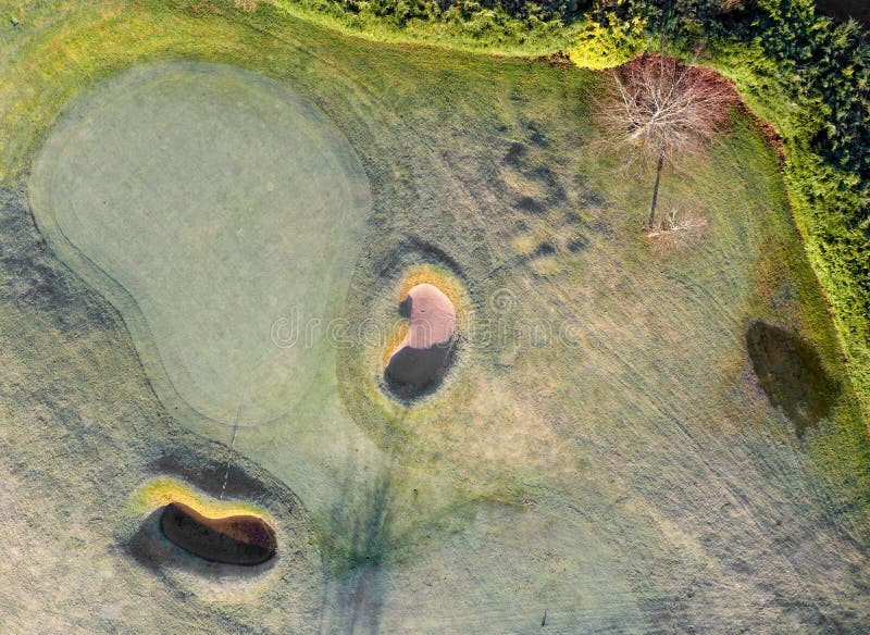 Banchory Golf Course Aerial View in Scotland Stock Image - Image of ...