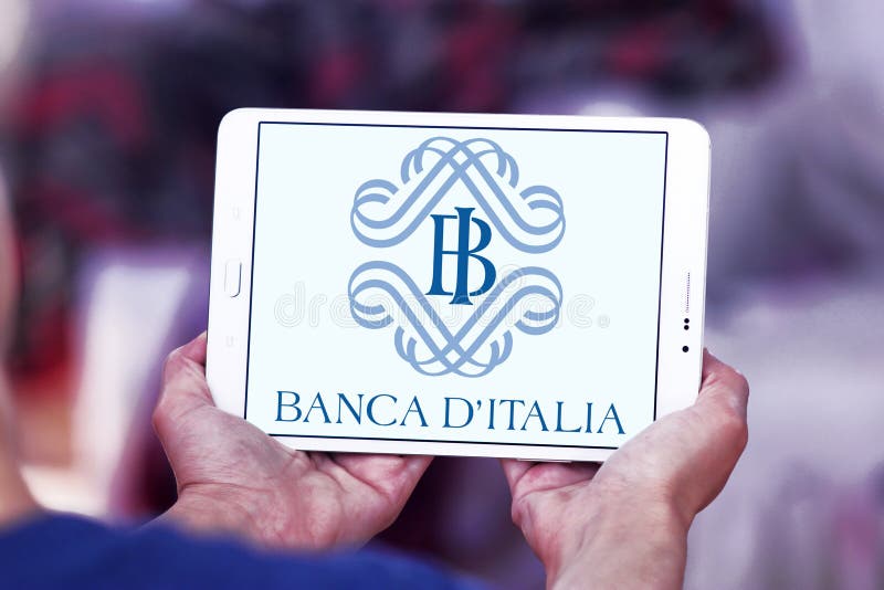 Banco De Italia, ` Italia, Logotipo De Banca D Fotografía editorial ...
