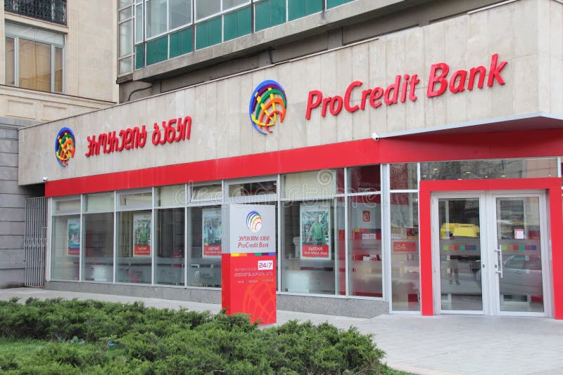 Banco de ProCredit imagen editorial. Imagen de negocios - 40089790