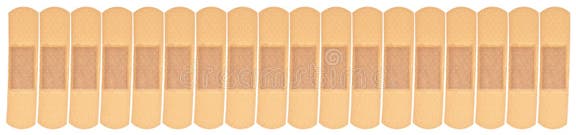 Band Aid Border or Background Image Stock Photo - Image of band ...