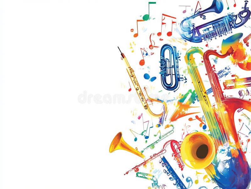 Marching Band Instruments Wallpaper