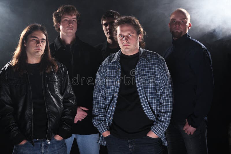 Band stock image. Image of friends, effect, studio, handsome - 39659189