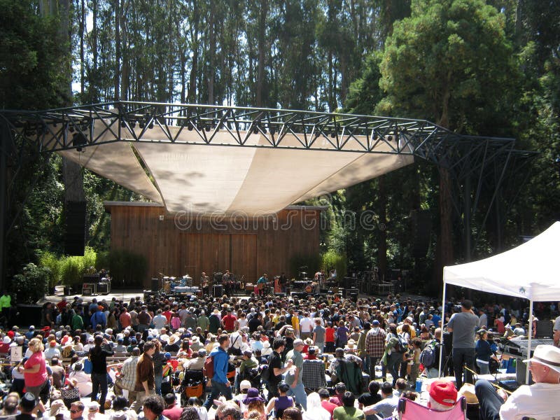 Band Rogue Wave Preforms on Stage during the Opening Act To a La ...