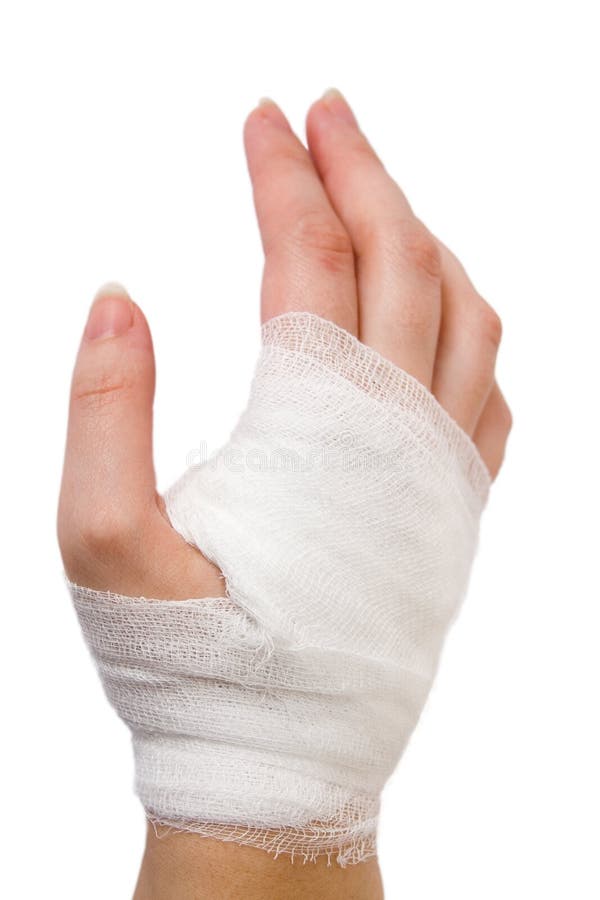 Bandage stock image. Image of blood, isolated, doctor - 8361967