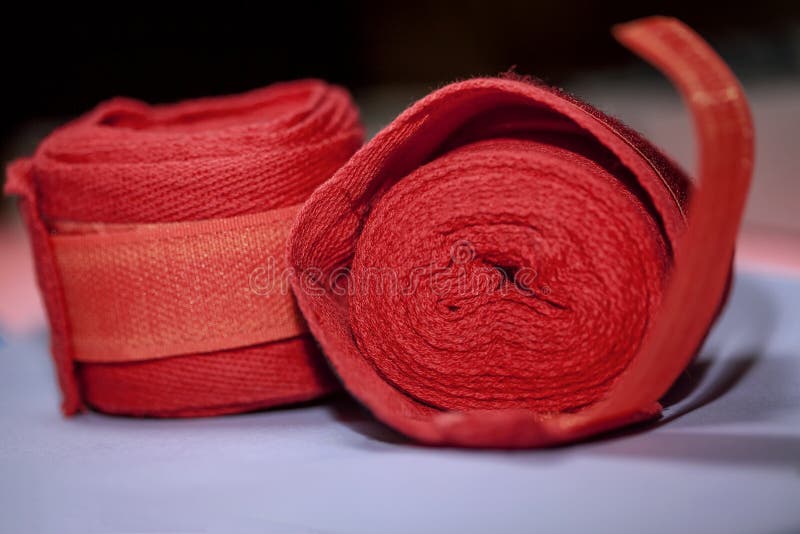 Bandage for Boxing Training Stock Photo - Image of sportswear, martial ...