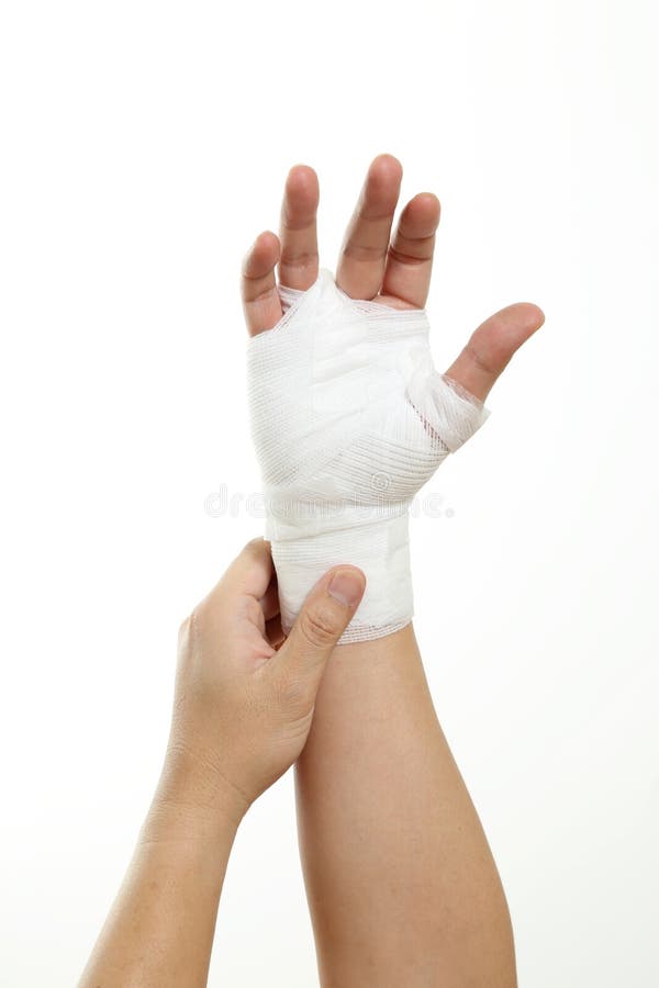 Bandage stock image. Image of medicare, hand, damage - 181920167