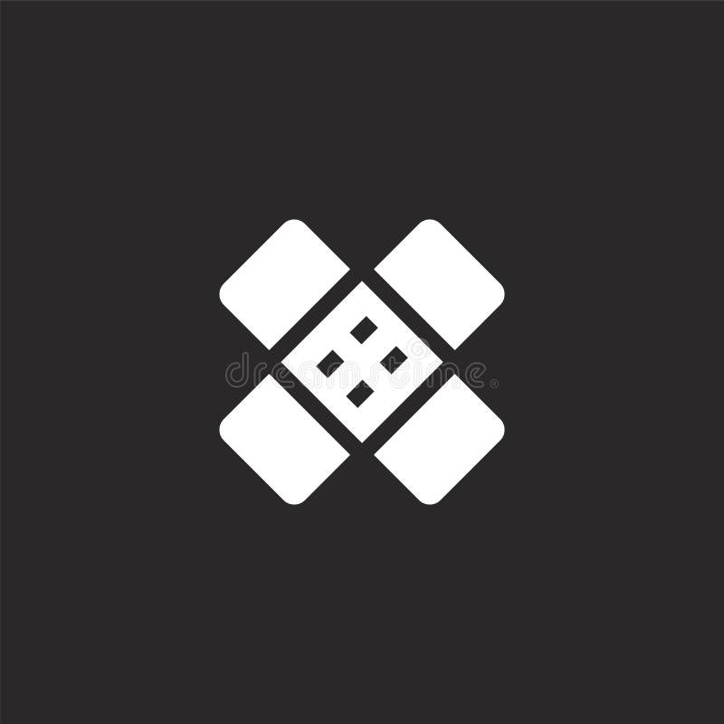 Bandage Icon. Filled Bandage Icon for Website Design and Mobile, App ...