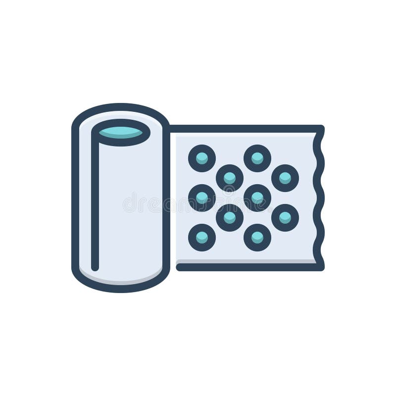 Color Illustration Icon for Bandage, Treatment and Prevention Stock ...