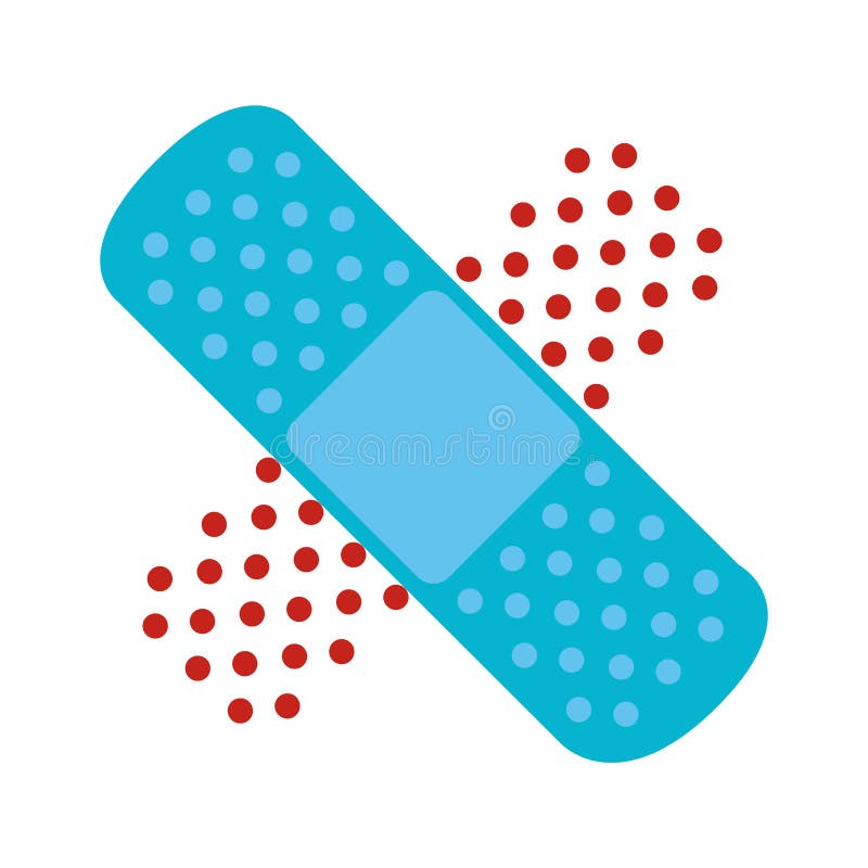 Bandage Medical Isolated Icon Stock Vector - Illustration of element ...