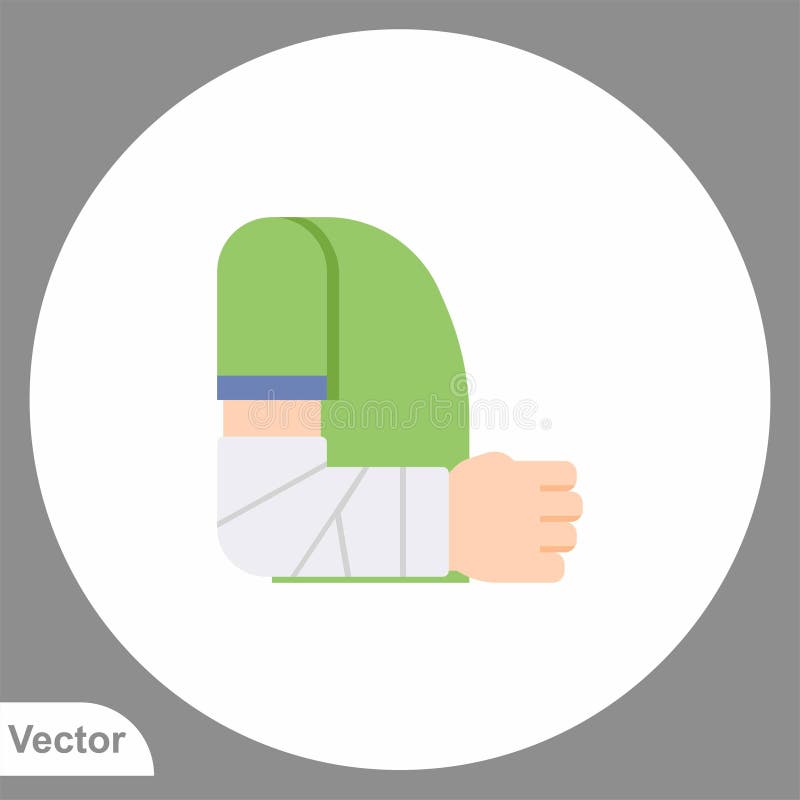 Bandage Vector Icon Sign Symbol Stock Vector - Illustration of cover ...