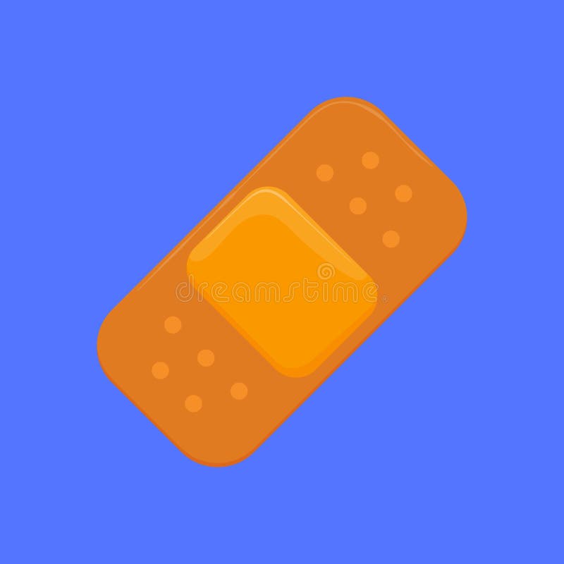 Bandage Vector Illustration. First Aid Bandage Icon Vector Stock Vector ...