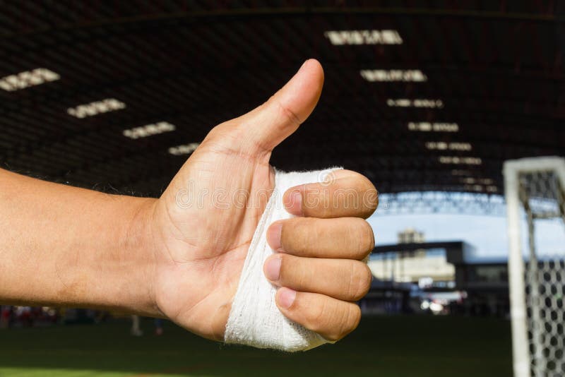 Bandaged hand stock image. Image of bruise, care, healthcare - 26943107