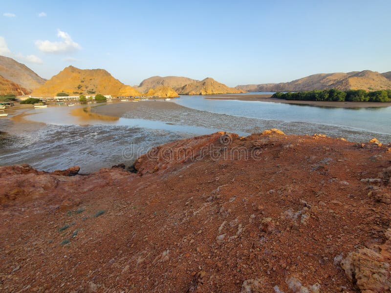 Bandar Al Khairan, Muscat Oman Stock Image - Image of khairan, horizon ...