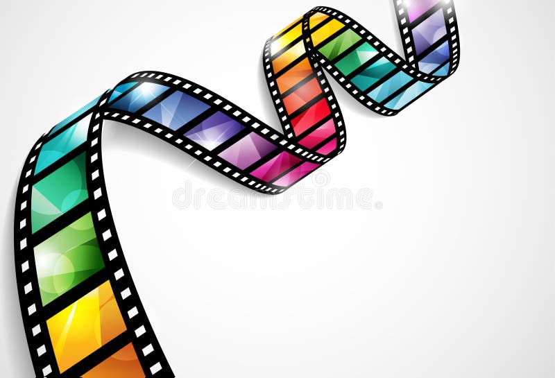 Symbole Vectoriel De Bande De Film Illustration Stock - Illustration du ...