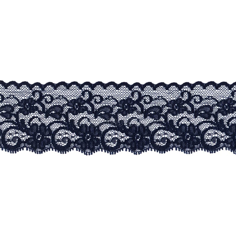 Bande noire de lacet photo stock. Image du noir, chantilly - 10976104