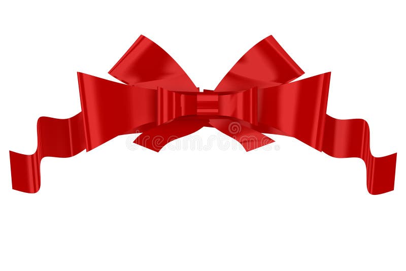 Bande rouge illustration stock. Illustration du récompense - 3632662