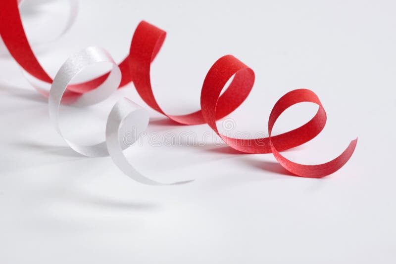 Ruban rouge et blanc image stock. Image of vacances, festif - 11585659