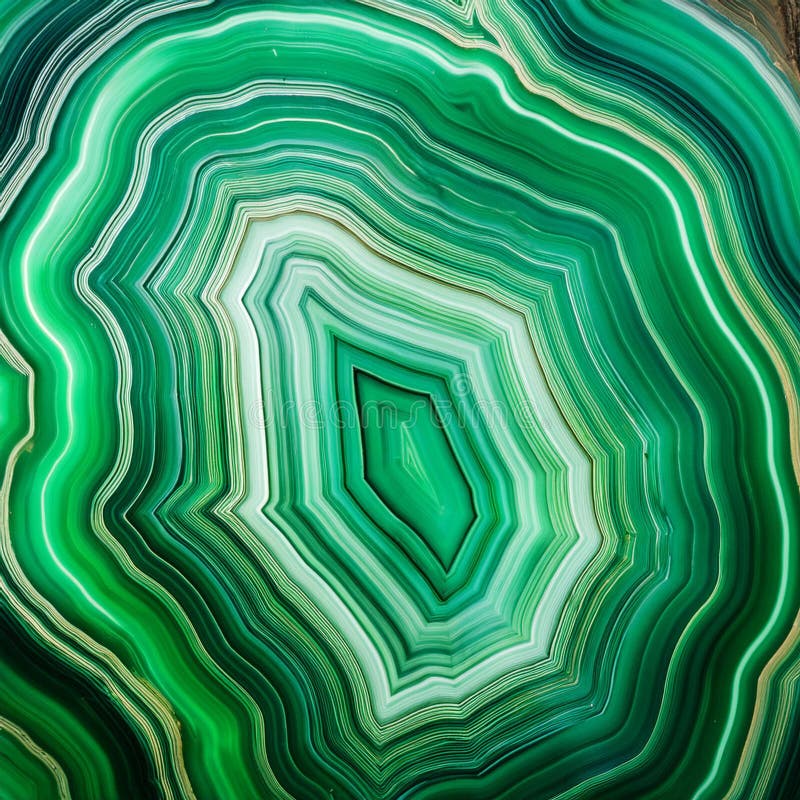 Banded agate, AI generated stock illustration. Illustration of natural ...