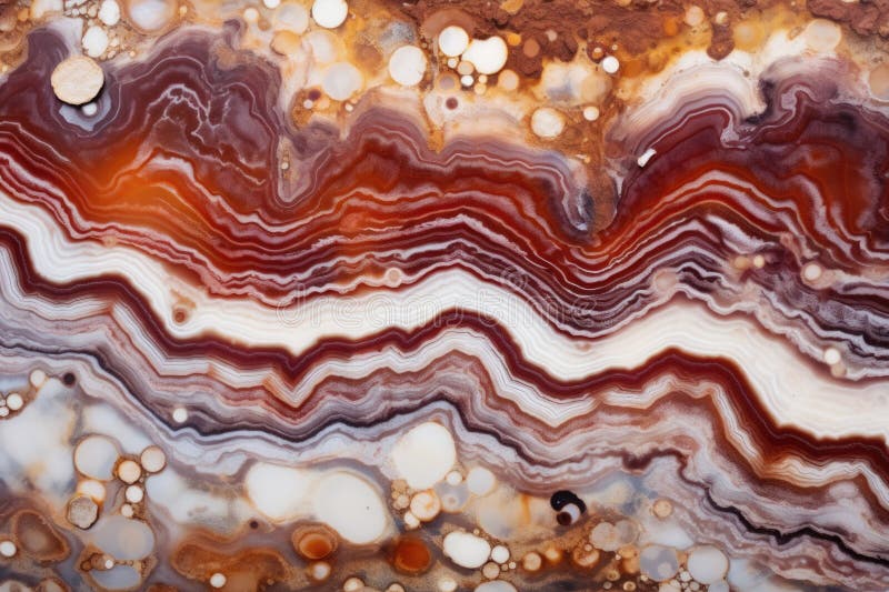 Banded agate stone texture stock illustration. Illustration of natural ...