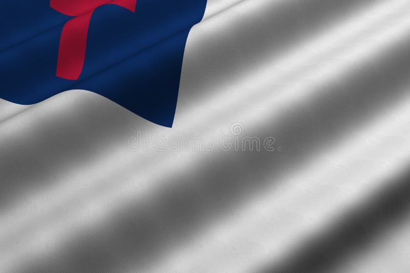 Bandeira cristã foto de stock. Ilustração de punho, cristianismo - 68779280