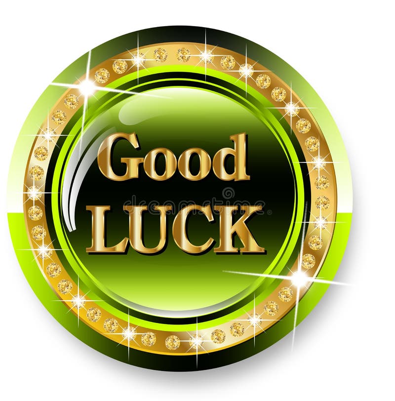 Bandeira da boa sorte ilustração stock. Ilustração de convite - 93802018