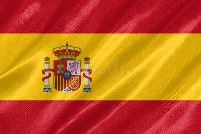 Bandeira da Espanha imagem de stock. Imagem de espanhol - 34404839