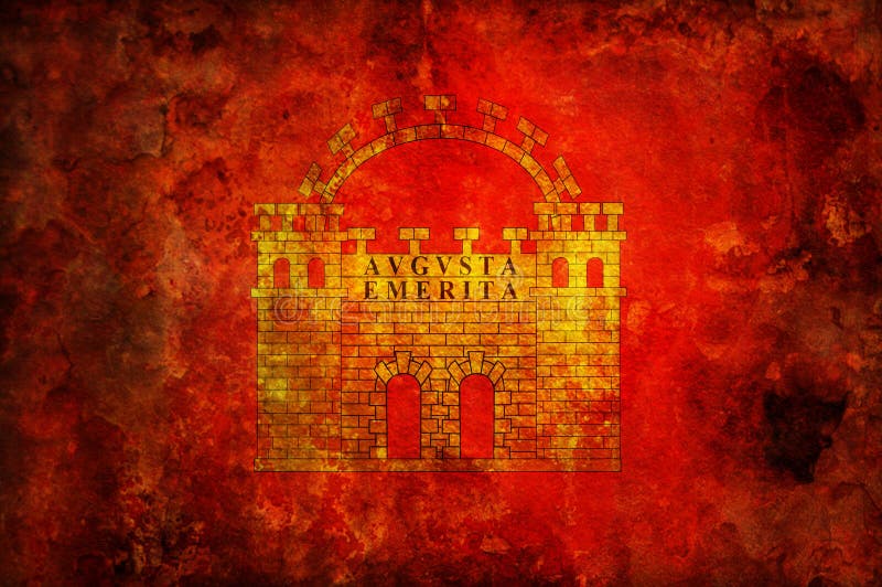 Bandeira da merida ilustração stock. Ilustração de mapa - 225832513