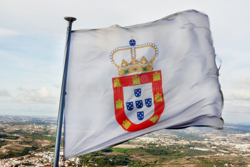 Bandeira da monarquia imagem de stock. Imagem de exterior - 105996649