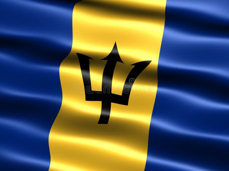 Bandeira de Barbados ilustração stock. Ilustração de unidade - 4925182 Bandeira de Barbados ilustração stock. Ilustração de unidade - 4925182