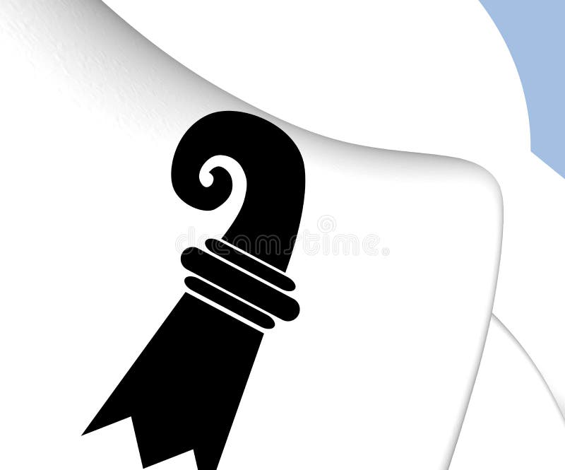 Bandeira De Basileia, Suíça Ilustração Stock - Ilustração de macro ...