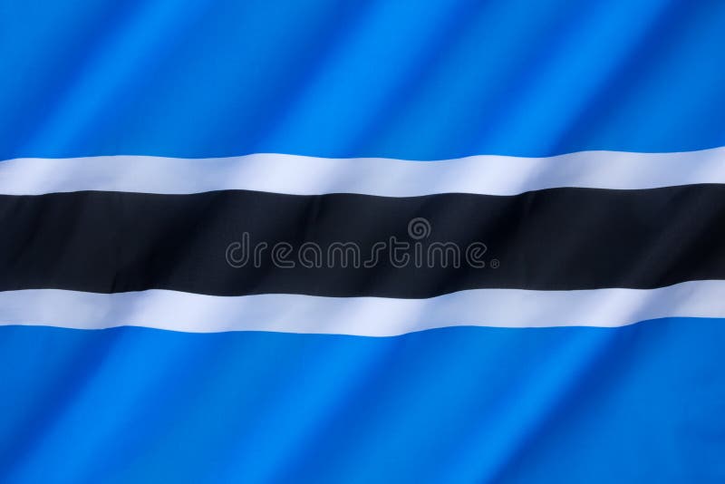 Bandeira de Botswana foto de stock. Imagem de curso, africano - 50937038