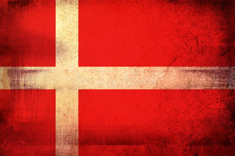 Bandeira De Kingdom of Denmark Ilustração Stock - Ilustração de artwork ...